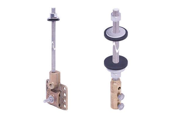 AIR TERMINAL BASES | Harger Lightning and Grounding